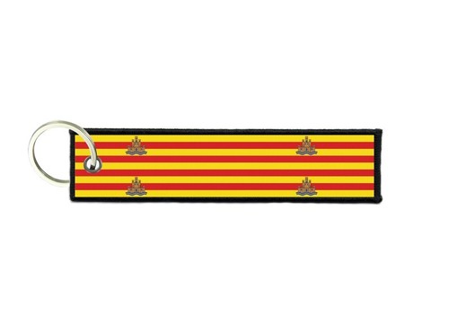 Port Keys Key Man Woman Fabric Embroidered Printed Flag Ibiza Spain | eBay