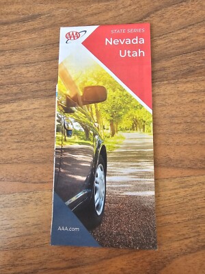 Nevada & Utah AAA Map State Series | eBay Australia