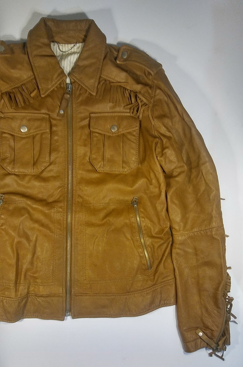 Energie mens leather jacket size XL | eBay