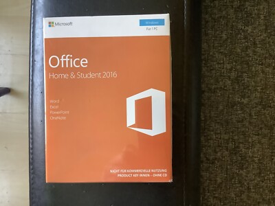 Microsoft Office 2016 Home & Student Box-Pack Deutsch | eBay