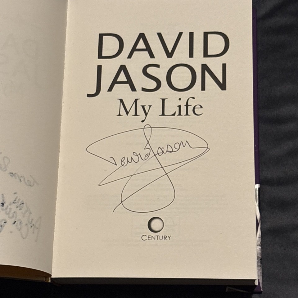 David Jason My Life Only Fools And Horses Multi Signed Book - Limited ...