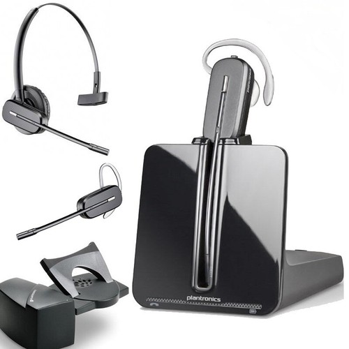 Plantronics CS540 Wireless Headset System Bundle + HL10 Handset Lifter ...