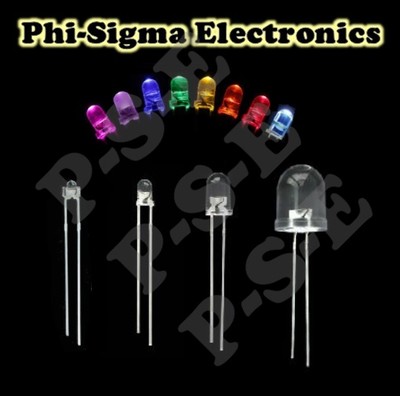 Ultra Bright LED Diodes : Constant / Flashing / Flickering : 1.8mm 3mm ...