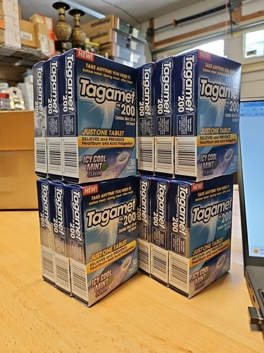(12) Tagamet HB 200 Mg Icy Mint Relieves Heartburn Acid 360 Total Exp ...