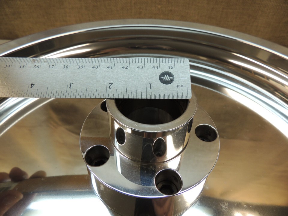 STURGIS WHEEL CO HARLEY FRONT WHEEL 16X3.5" BILLET ALUMINUM PLAIN ...