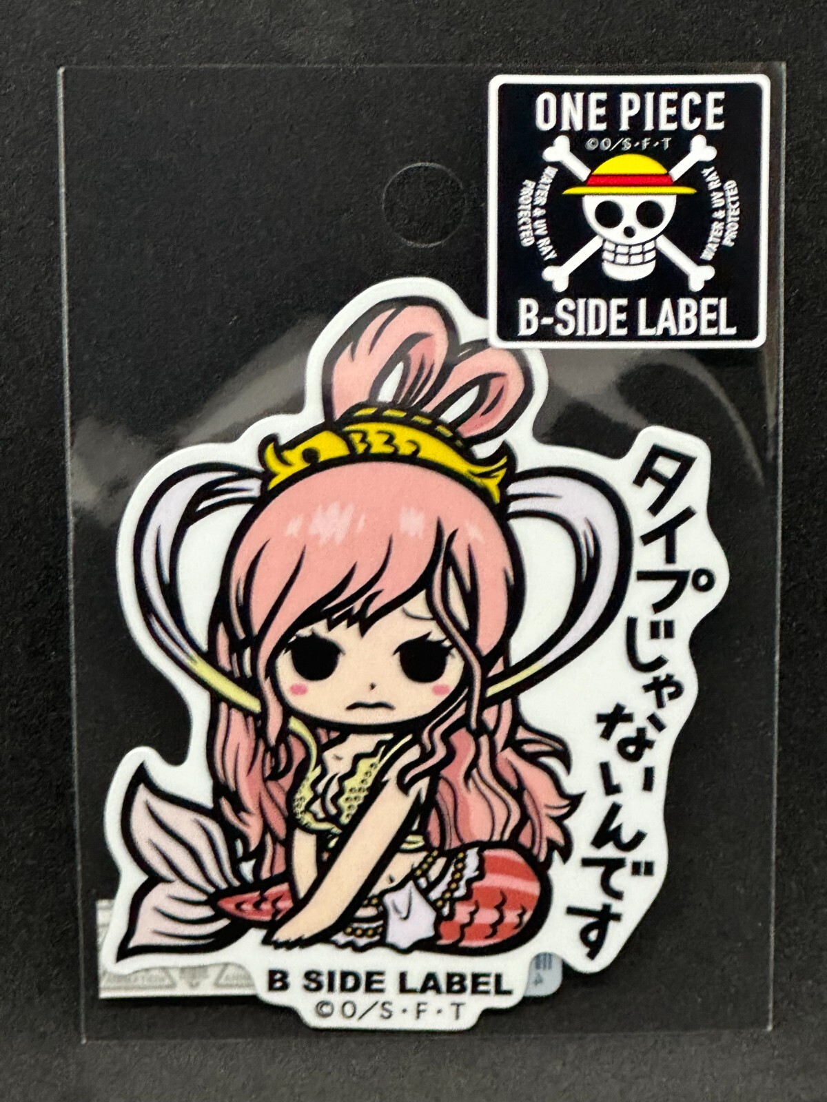 Japan ONE PIECE stickers Shirahoshi Bside Label 6th edition Japan ...