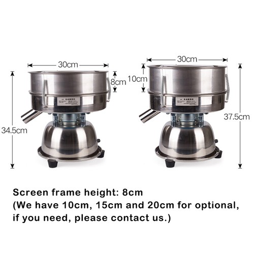 Electric Mechanical Sieve Shaker Vibrating Sieve Machine for Powder ...