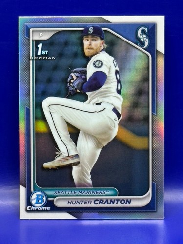 2024 Bowman Chrome Draft Hunter Cranton Bowman 1st Refractor #bdc144 ...
