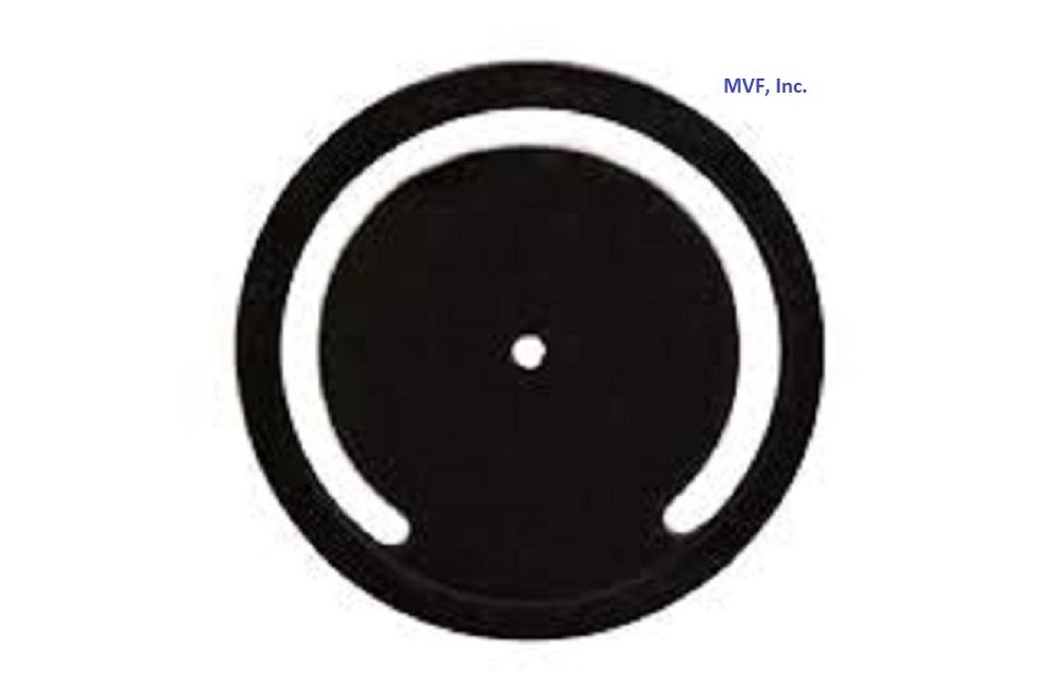 Replacement Flapper Gasket for 6" NPT CI Foot Valve, Neoprene, OEM Part ...