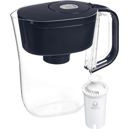 Brita Small 6 Cup Denali Water Filter Pitcher with 1 Standard Filter ...