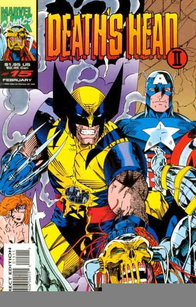 Death's Head II (Vol. 2) #15 VF; Marvel UK | Wolverine Captain America ...