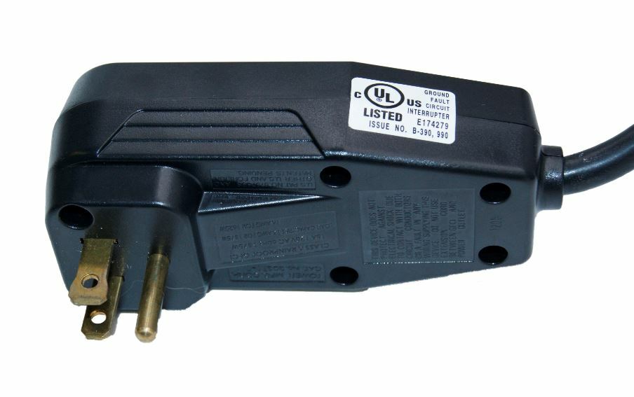 HUSKY Pressure Washer GFCI Power Cord, 35' Cord, Auto Reset Power ...