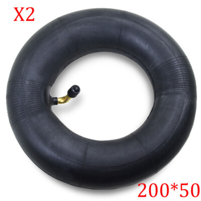 2x Innertubes 200 x 50 Tyre Tube E-Scooter Go Kart Buggy Razor Hand ...