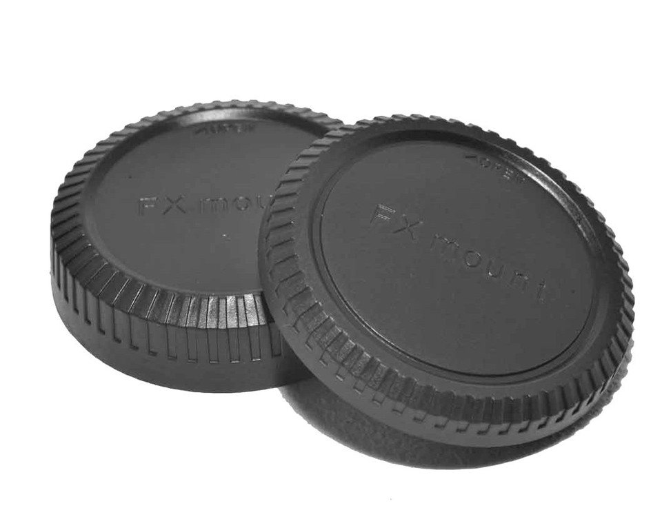 3X Fuji X Body & Lens Cap Set for fuji x Mount Camera body & Back cap ...