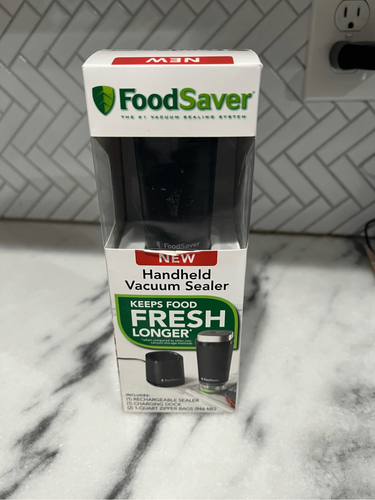 FoodSaver V1100 Cordless Handheld Food Vacuum Sealer - Black | eBay