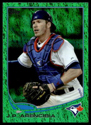 2013 Topps #525 J.P. Arencibia Emerald | eBay