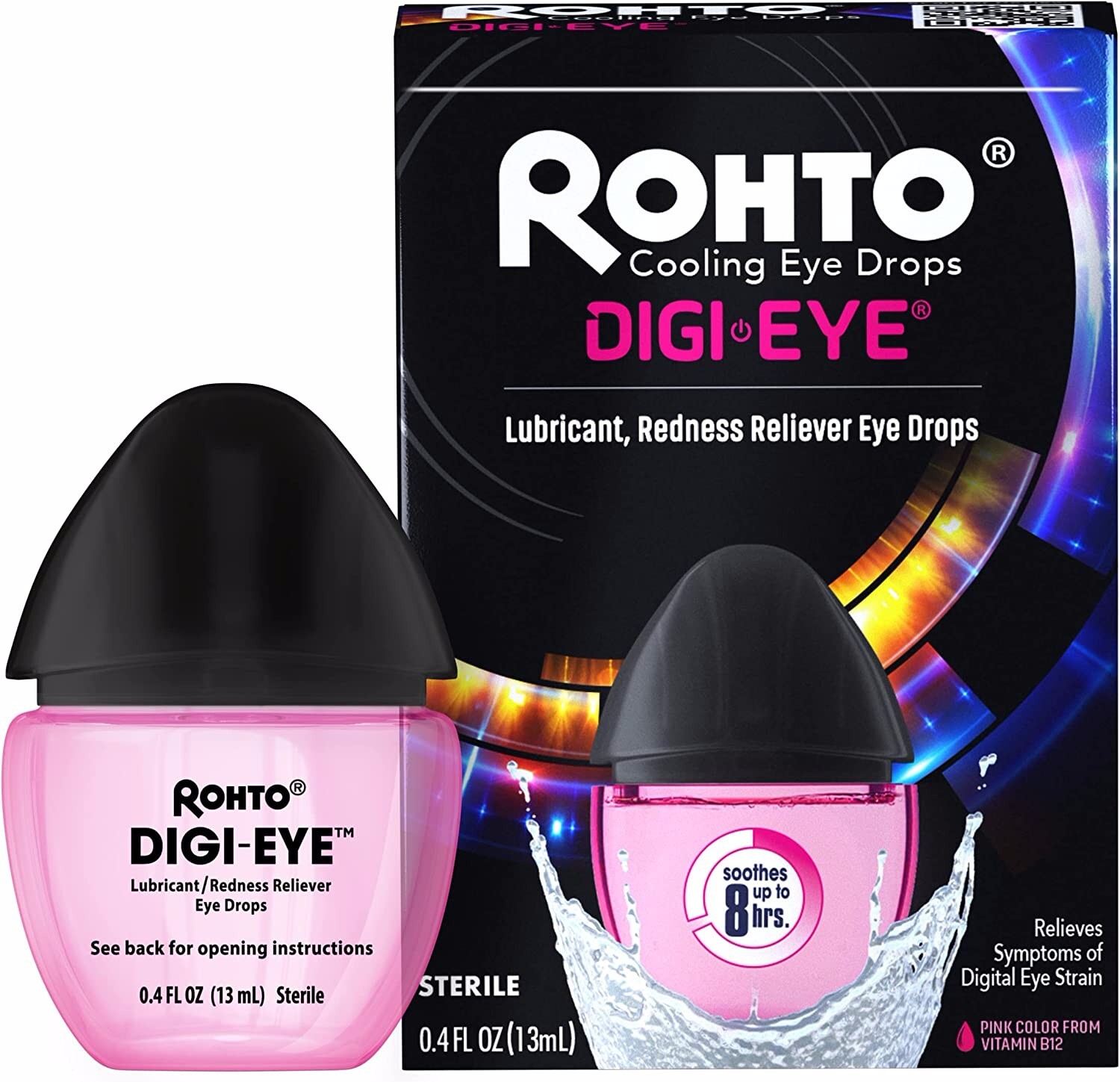 Rohto Digi-Eye Digital Eye Strain Relief Drops - 0.4 oz - Exp 5/2024