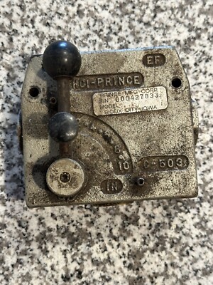 Hydraulic Valves - Prince Hydraulic Valves