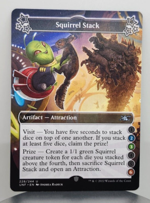 Squirrel Stack (2-3-6) - Unfinity (UNF) - 228/244 - MTG | eBay