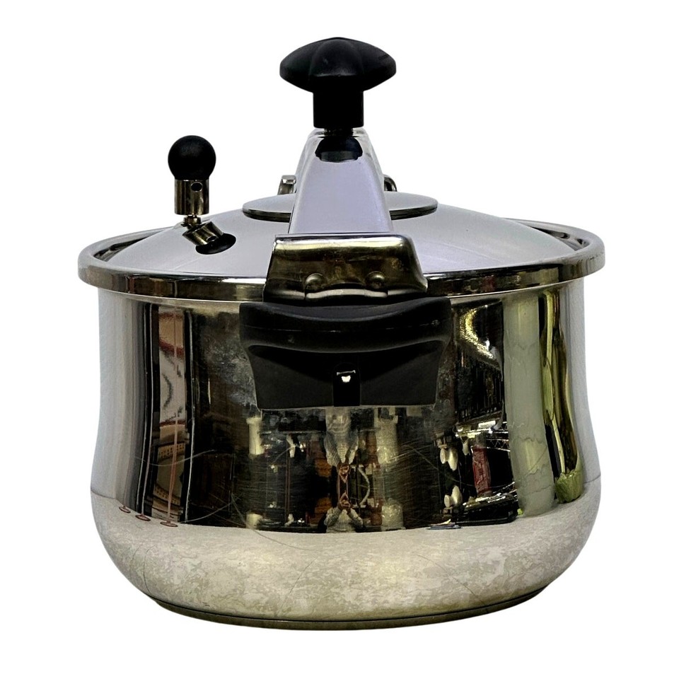 Pro Selections Rapid Chef 8 Liter Pressure Cooker Heavy Duty 18/10 ...