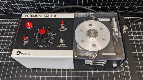 Pharmacia Peristaltic Pump P-3 Adjustable Flow Rate LC Chromatography lab P1 lkb | eBay