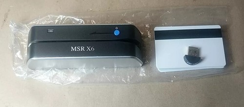 MSR X6 Mini Magnetic Stripe Card Reader- Bluetooth CSR 4.0! See ...