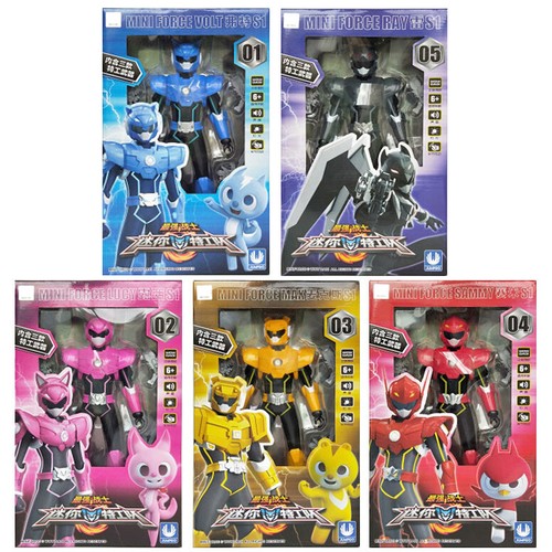 Hot Miniforce Mini Force BOLT Volt SEMI MAX LUCY Ranger Action Figure ...