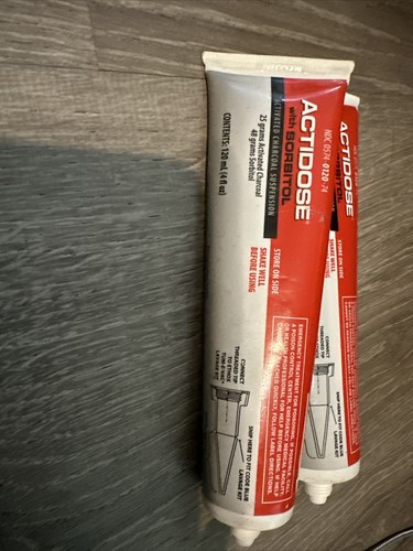 Activated Charcoal Actidose w/ Sorbitol ( Red) 4oz | eBay