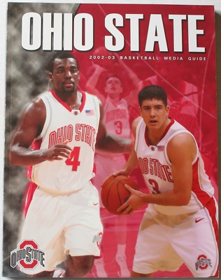 2002-03 Ohio State Buckeyes College Basketball Yearbook Media Guide ...