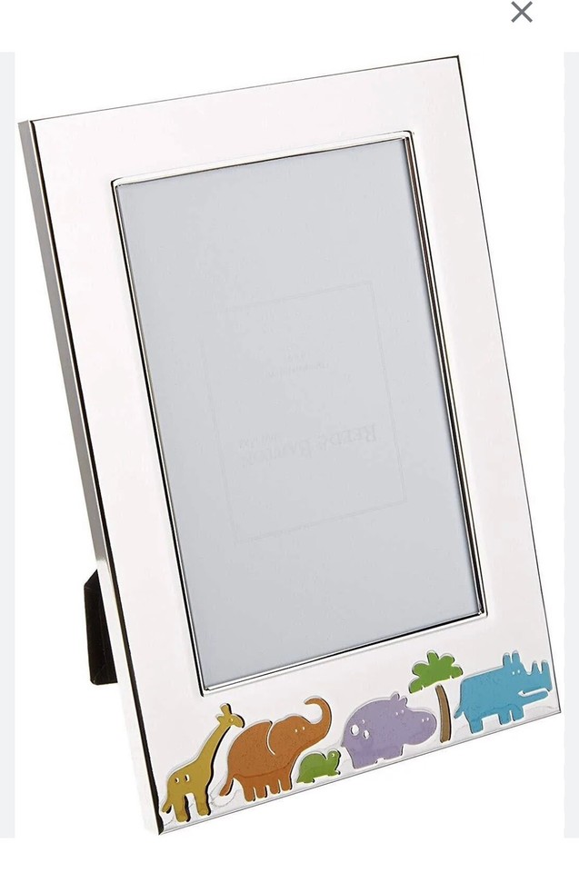 Reed And Barton Jungle parade Frame -NIB-4x6 -MRSP $65 | eBay