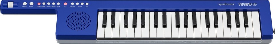 YAMAHA SHS-300BU SonoGenic Mini Keytar Blue 37 Keys with Strap USB New ...
