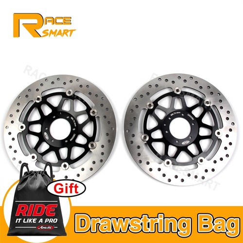 Round Front Brake Disc Rotors For Honda CB 400 N 1982 - 1988 VFR400R ...