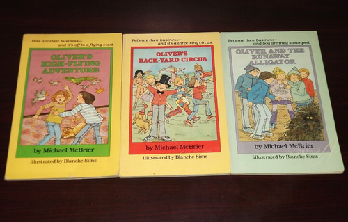 Lot of 3 Oliver and Company books by Michael McBrier TPB vintage Troll ...