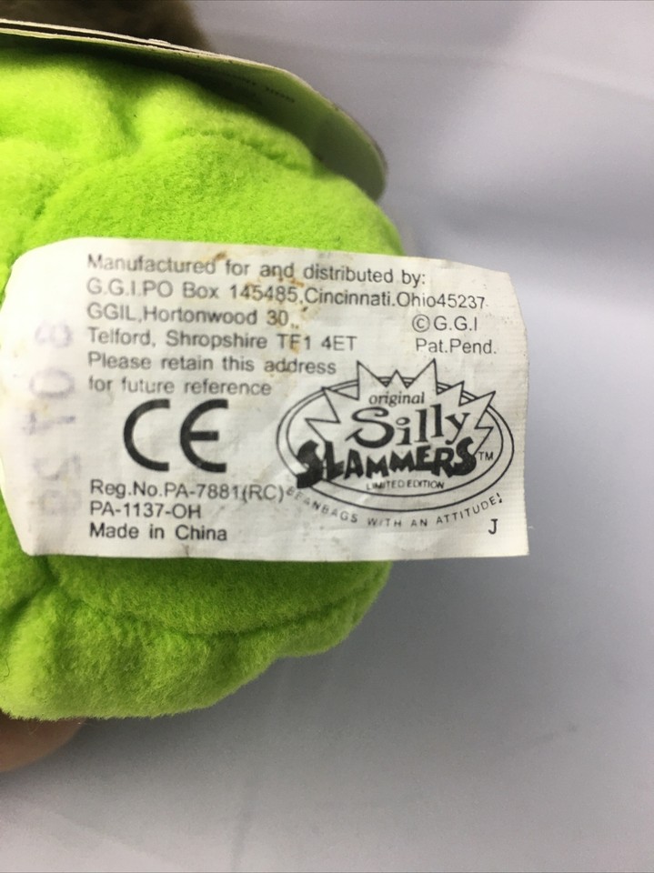 Silly Slammers-Frankenstein-Stitches & Werewolf Harold Beanie Plushes ...