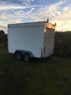 Lynton Load Lugger Box Trailer mobile Workshop Professionally Fitted ...