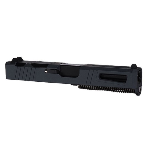Complete Slide for Glock 19 Gen 3 - Stiffler Mfg Black Cerakote Slide ...