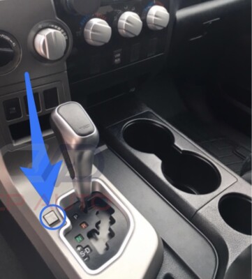 08 - 10 TOYOTA SEQUOIA SHIFT LOCK RELEASE BUTTON COVER LEVER CAP OEM ...