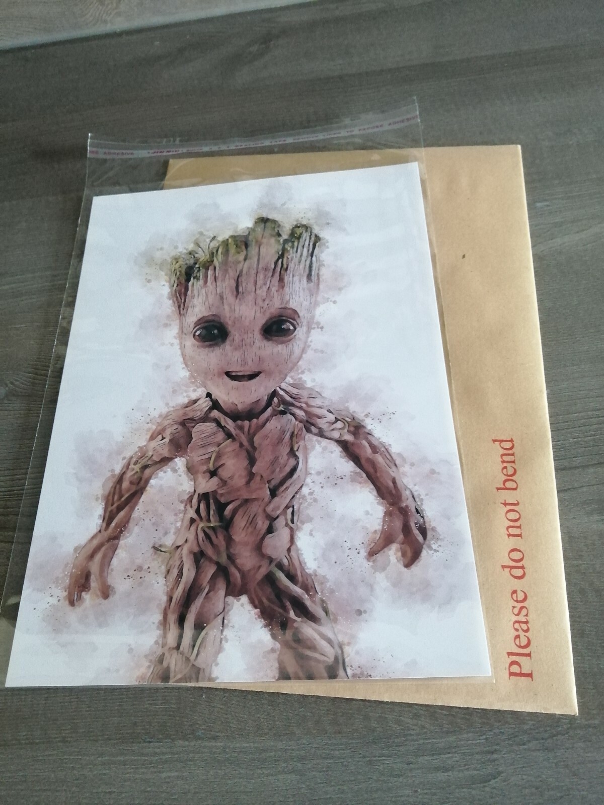Marvels Baby Groot A4 Print,Wall Art,nursery art,home decor Superhero ...