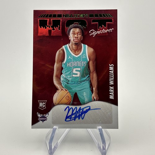 Mark Williams Hot Signatures Rookies Rookie Auto 2022-23 Hoops #HSR-MWL ...