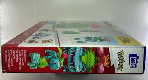 MEGA Blox Pokémon Bulbasaur Evolution Set Unopened HHM17 Interlocking ...