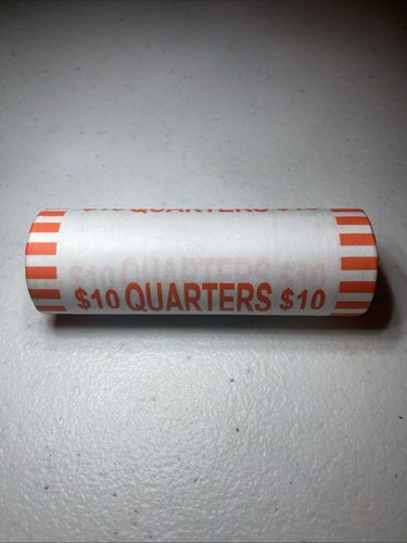 UNSEARCHED Roll of Quarters Face Value = $10 | eBay