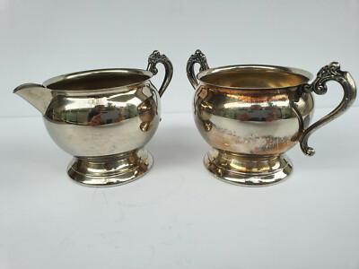 PILGRIM Silver Plated Coffee/Teapot Set with Sugar Bowl & Creamer, from ...