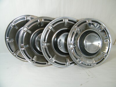 (4) FORD MOTOR COMPANY 14" HUBCAPS VINTAGE | eBay