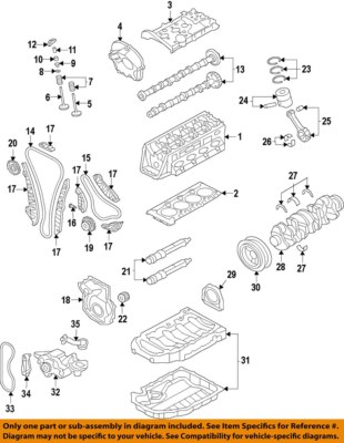 VOLKSWAGEN OEM 18-23 Beetle Engine Parts-Lower Oil Pan 06K103600AA | eBay