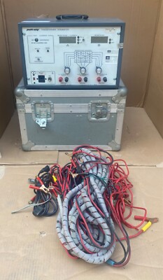 Megger / Multi-amp TRANSFORMER OHMMETER CATALOG NO: 830280 with case ...