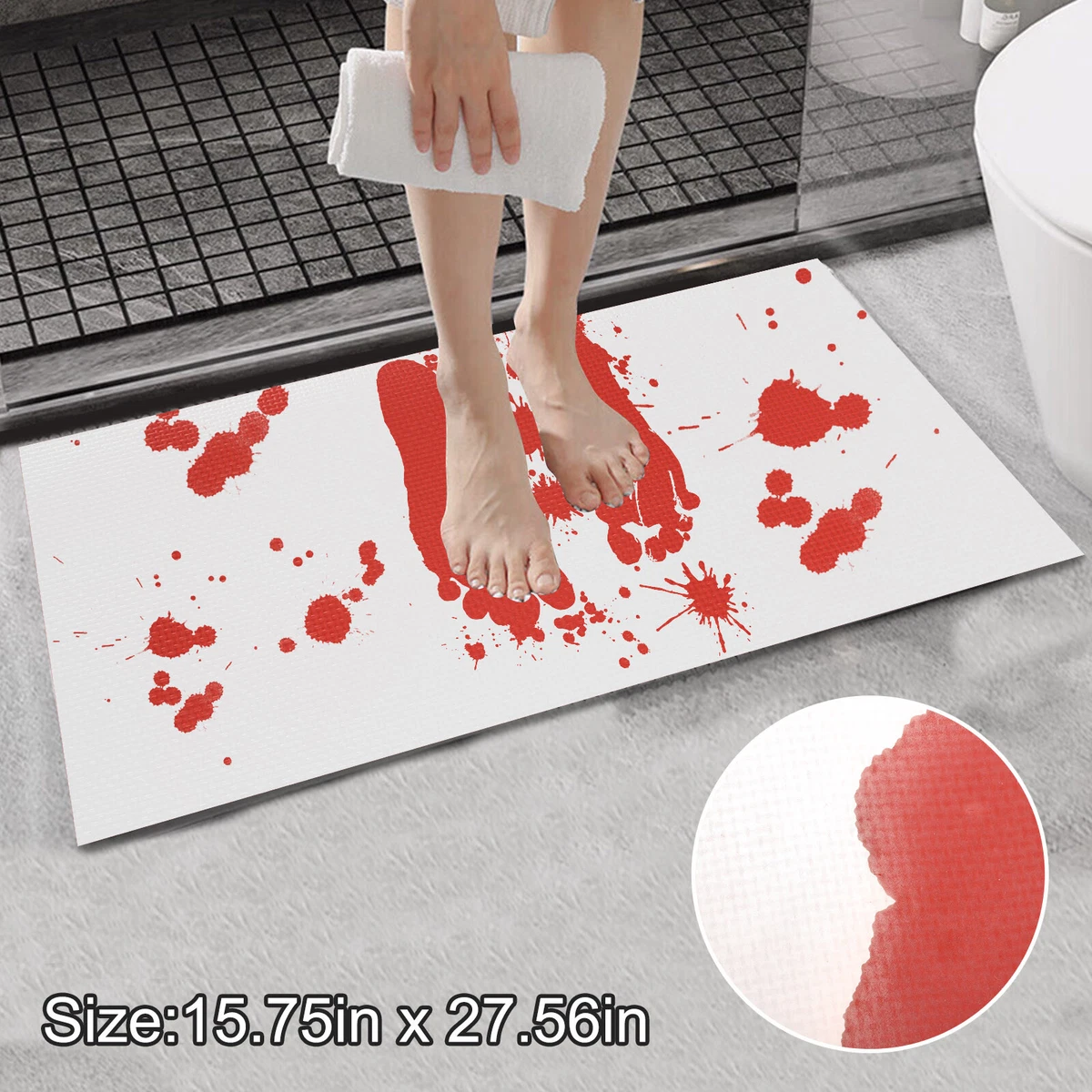 Bloody Bathroom Floor