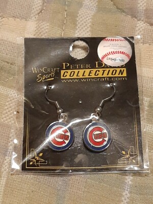 Chicago Cubs Team Logo Enamel Charm Pendant Silver in color Hook ...