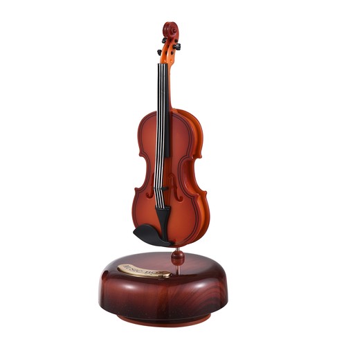 Violin Music Box Classical Wind Up Musicbox Twirling Music Box Rotating ...