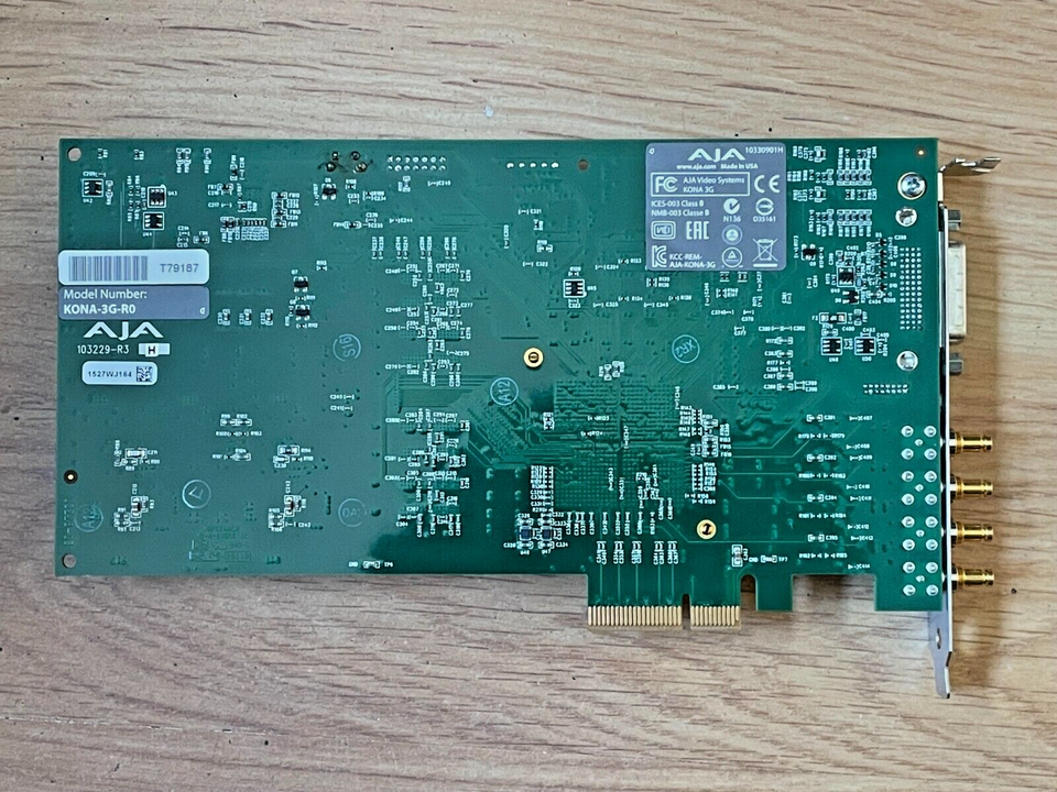 AJA KONA 3G Video Capture Card Single Port DMS-59 Quad Port SDI KONA-3G ...