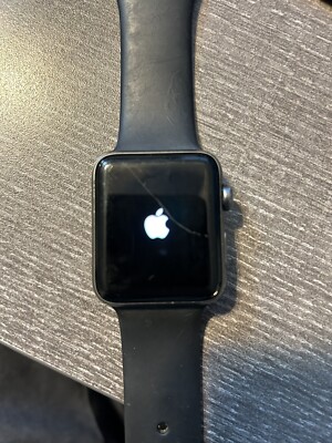 Apple Watch Series 3 GPS Cellular 42mm Aluminum Gray Case Watch Model ...